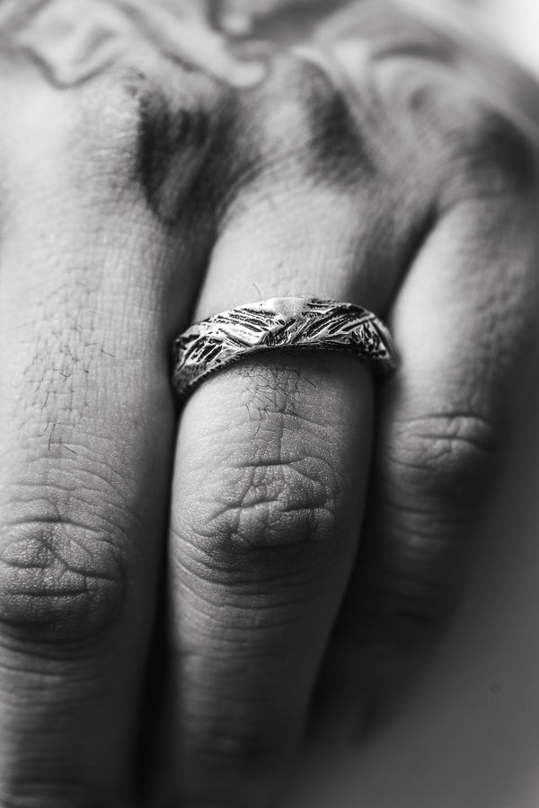 Etched Stacker Ring - $100 – William Painter