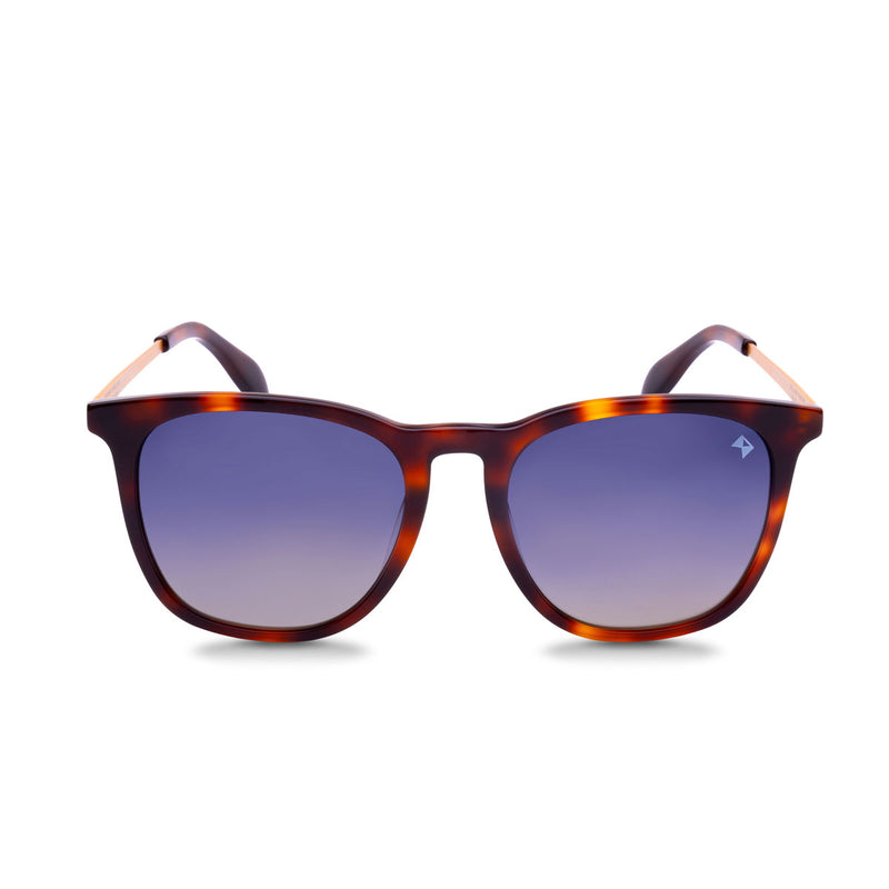 Titanium oversized round sunglasses by William Painter