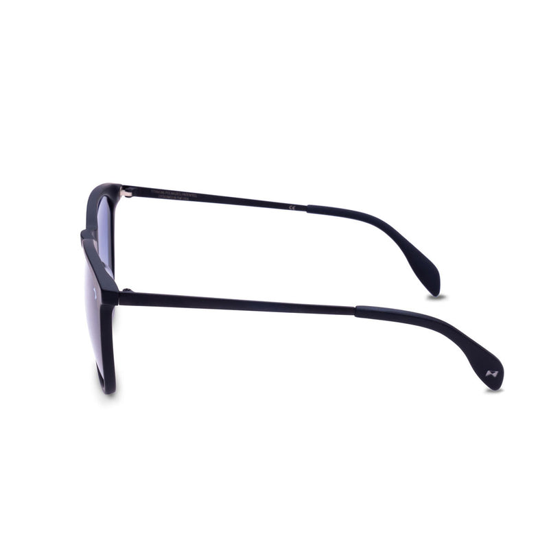 Titanium oversized round sunglasses by William Painter
