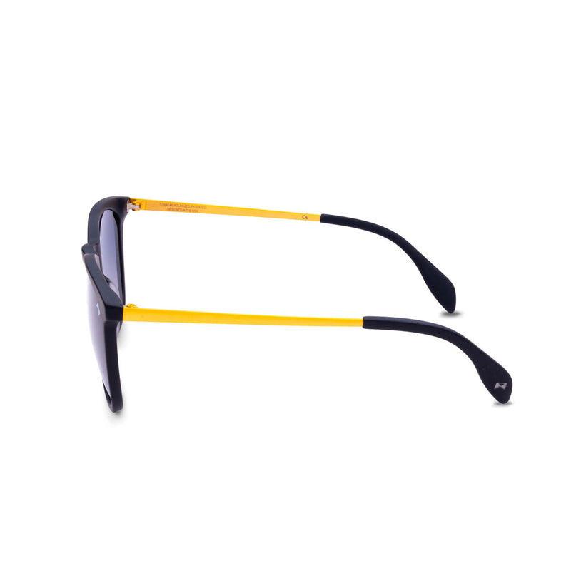 Titanium oversized round sunglasses by William Painter