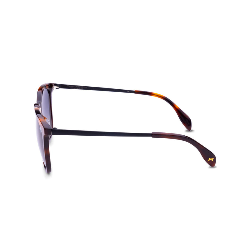 Titanium oversized round sunglasses by William Painter